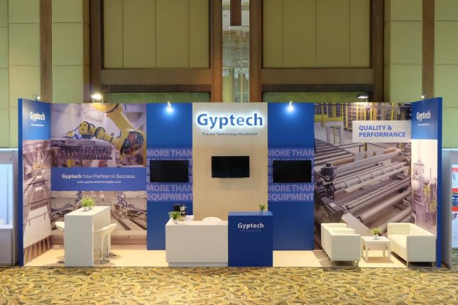 Gyptech Stall at the Global Gypsum Conference | FFP Portfolio