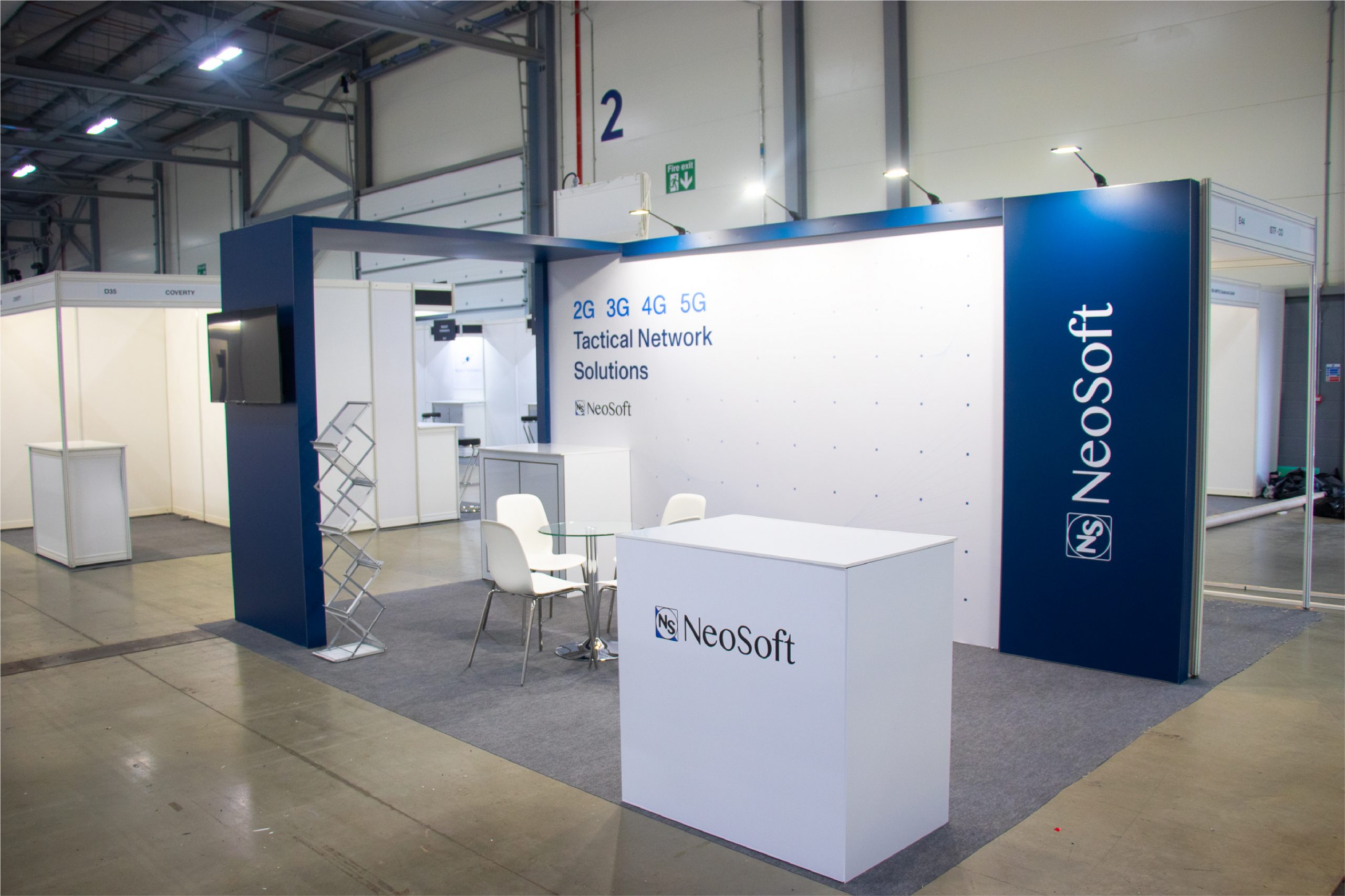 Neosoft at Security and Policing, Farnborough - Fret Free Productions