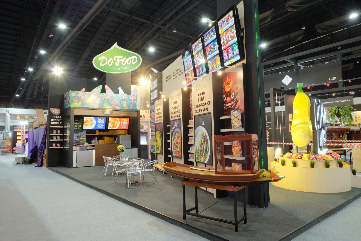 DO FOODS - EXHIBITION STAND BUILDER - Fret Free Productions