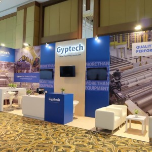 Gyptech Stall at the Global Gypsum Conference | FFP Portfolio