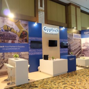 Gyptech Stall at the Global Gypsum Conference | FFP Portfolio